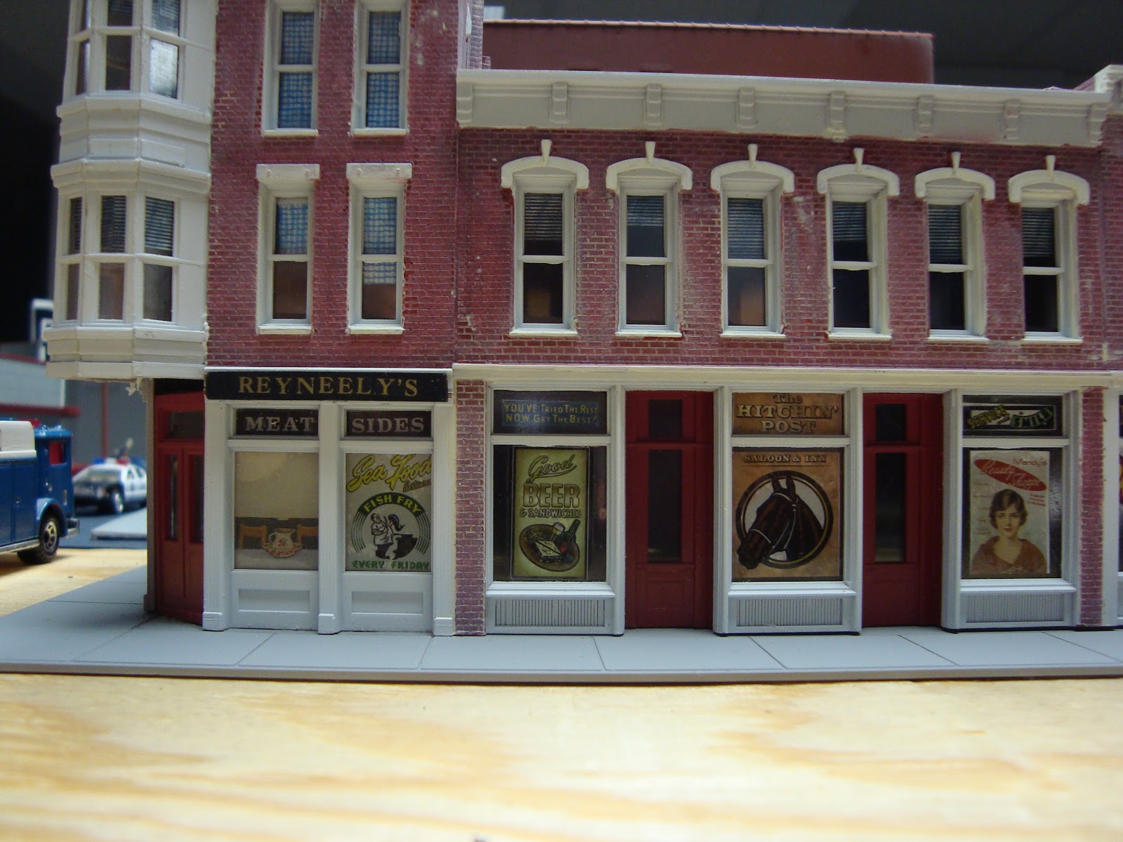 New York Central Train Layout: Merchants Row II