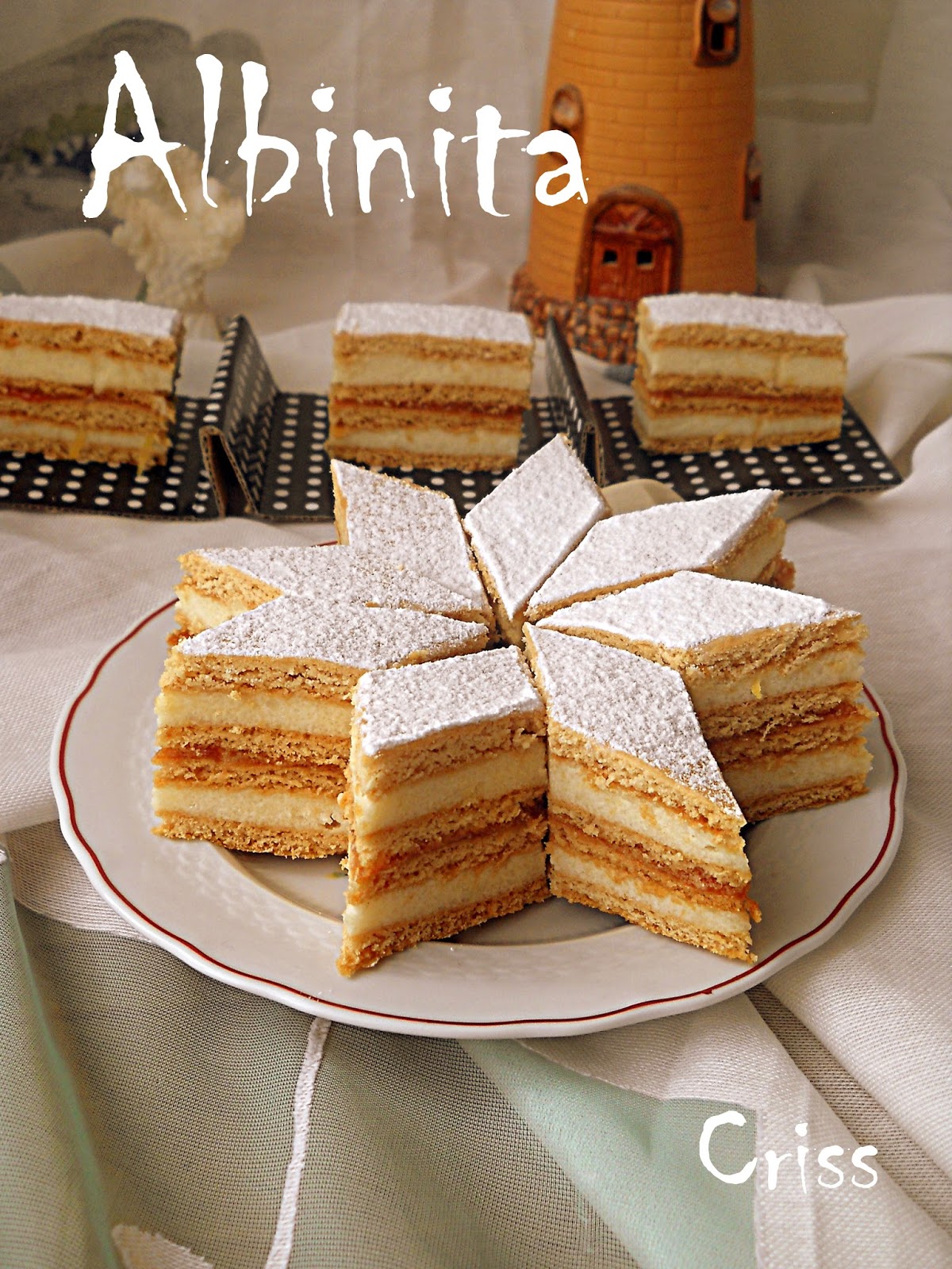 Arome si culori : Albinita - prajitura copilariei