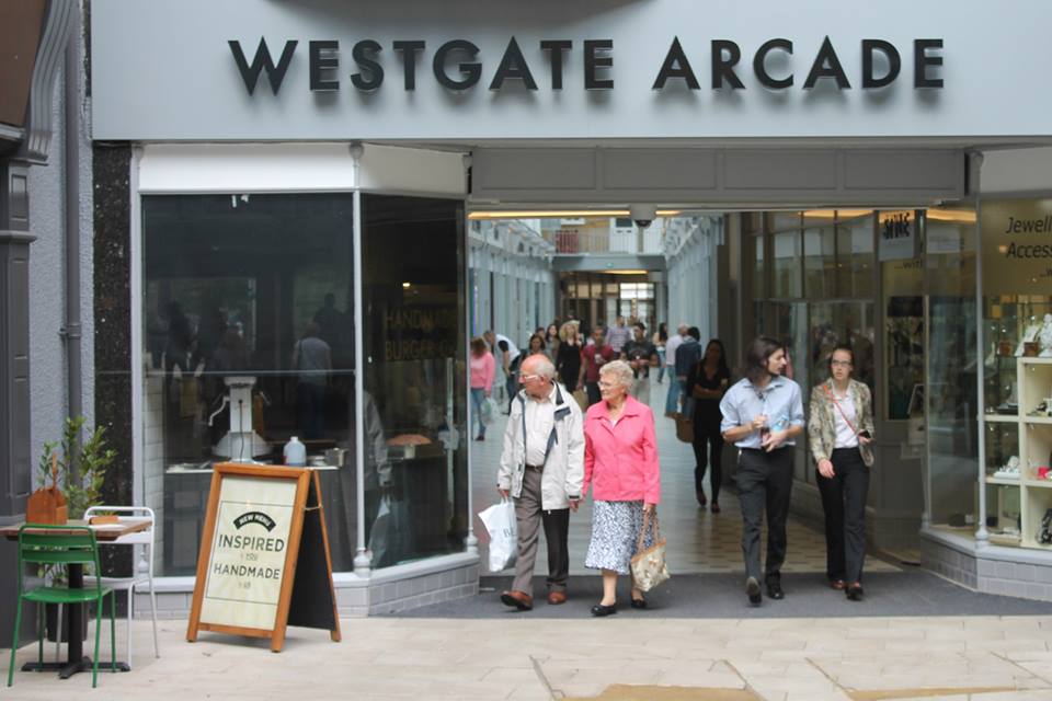 Martin Brookes Oakham: Westgate Arcade Refurbished Peterborough ...