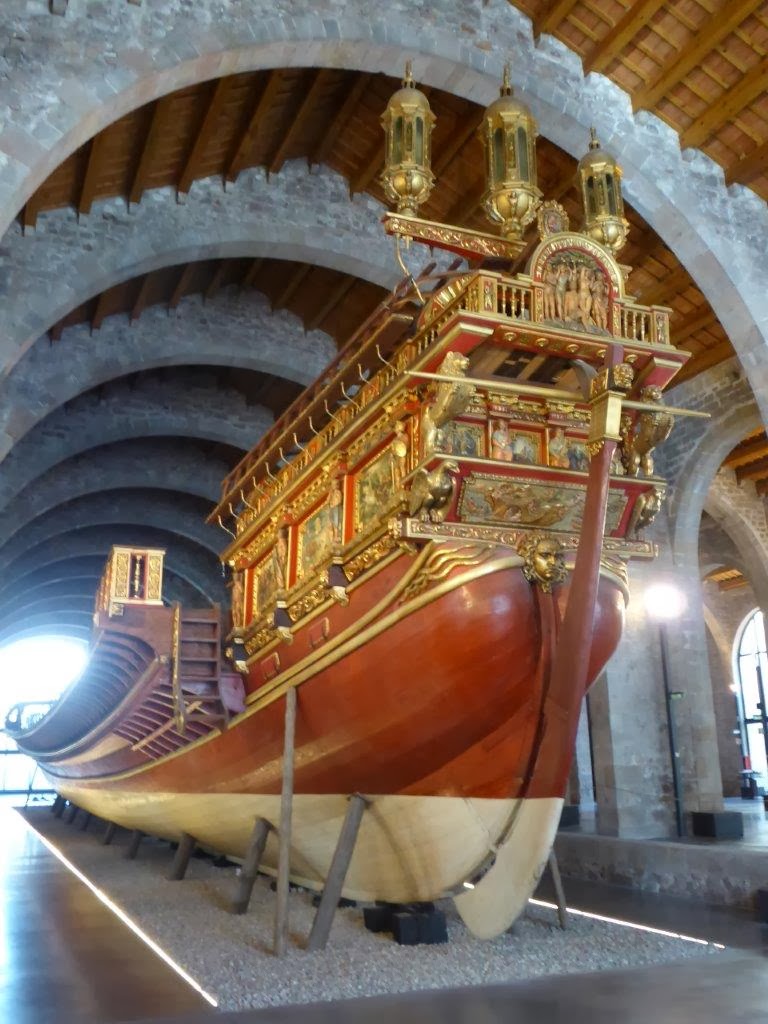 Margaret Muir : Royal Galley - spectacular exhibit in Barcelona's ...