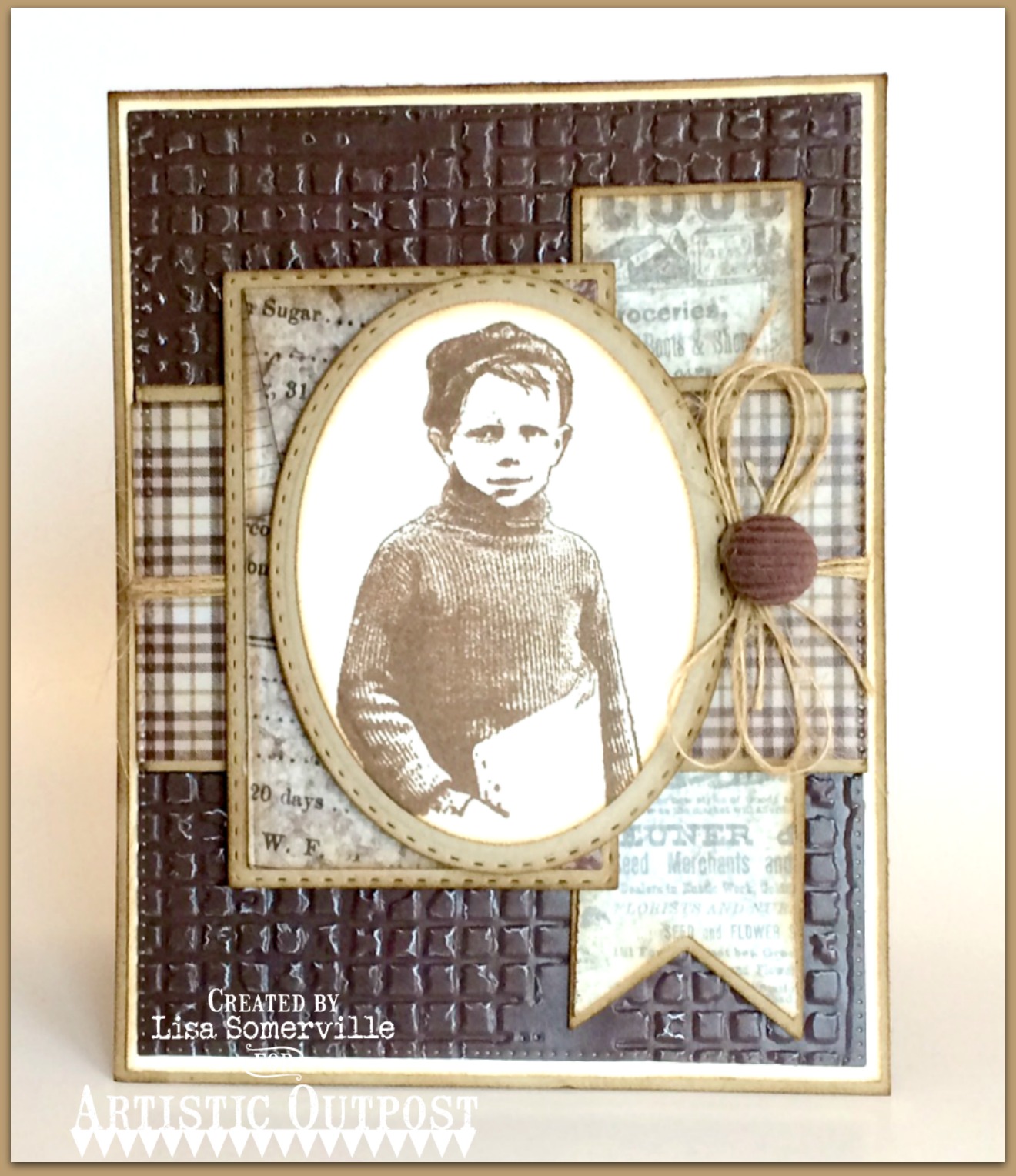 Designs by Lisa Somerville: Vintage Paperboy