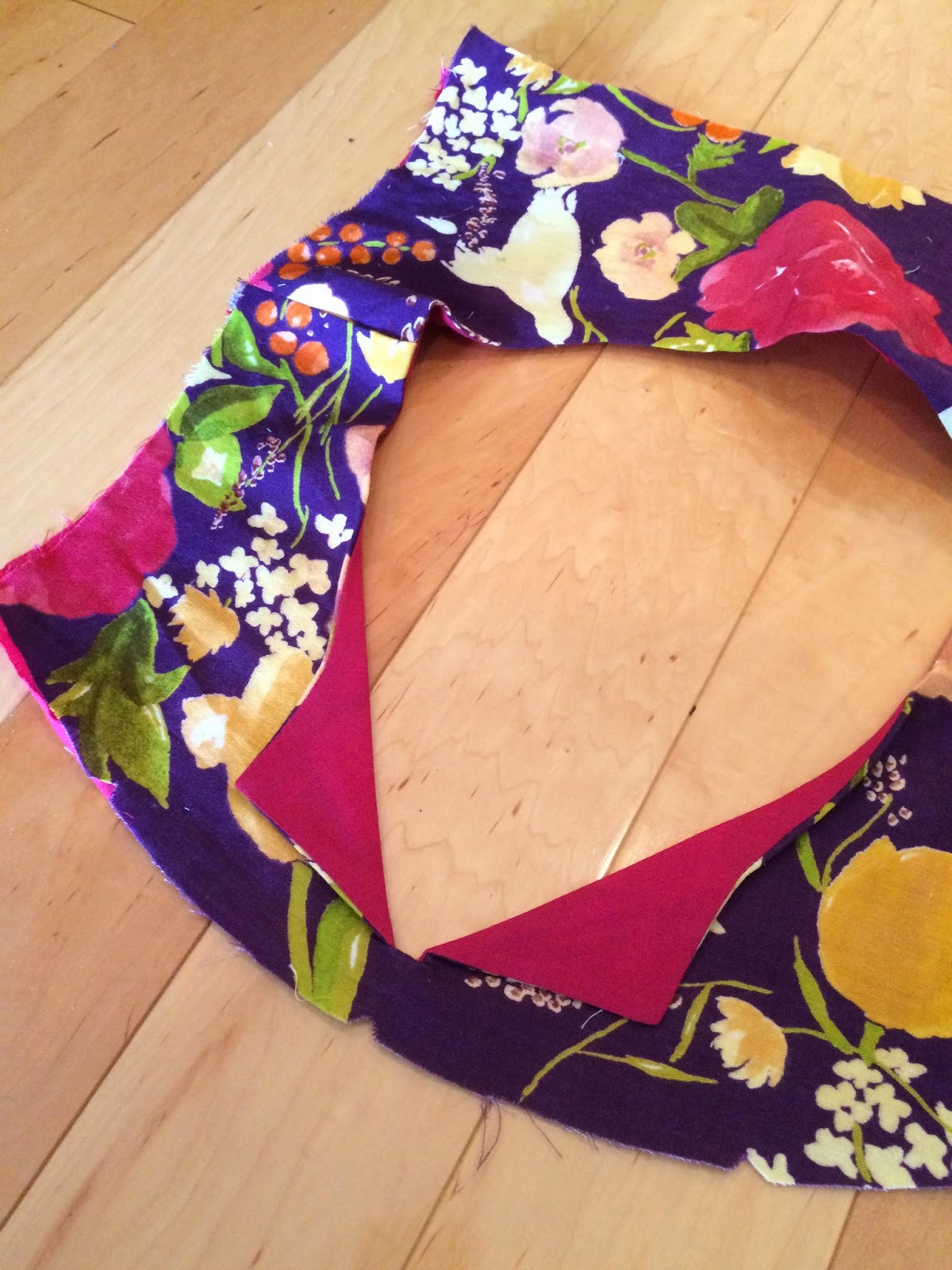 Beth Being Crafty: Split-Yoke Ruby Top!