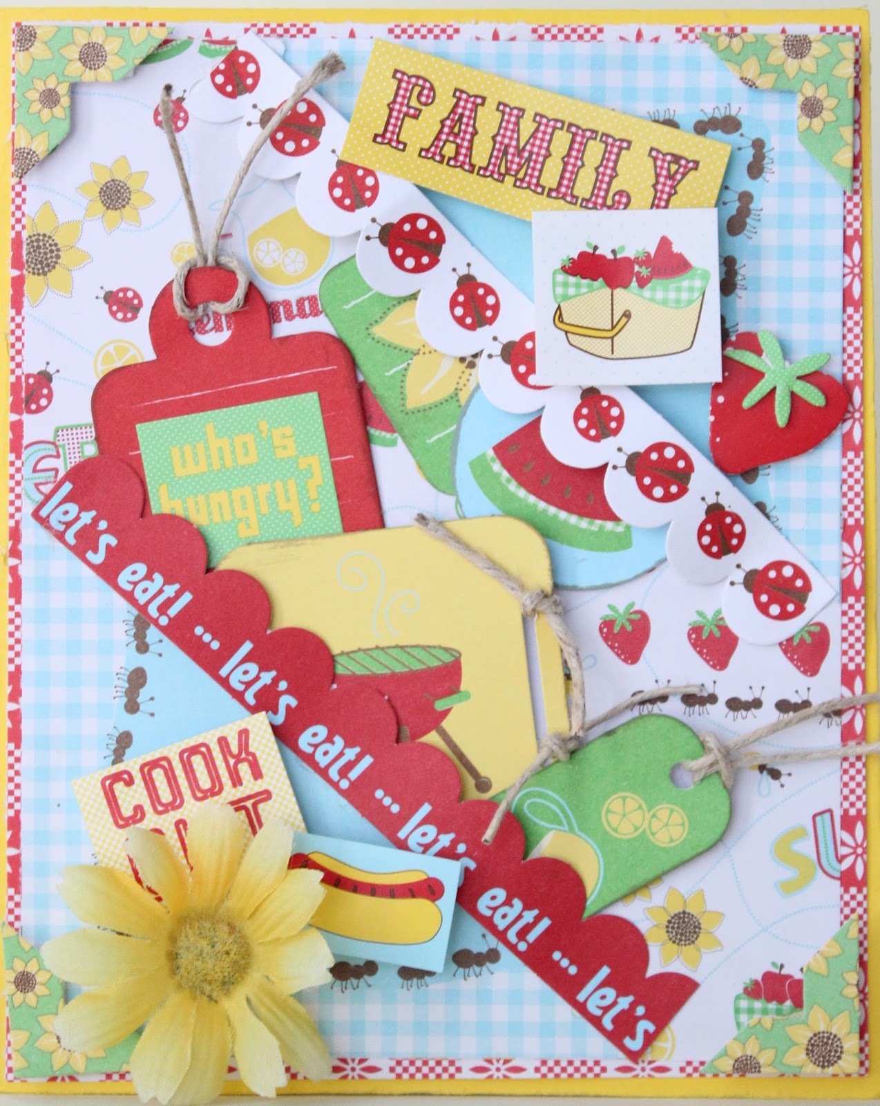 Cheryl's Passion : Family Cook Out Card