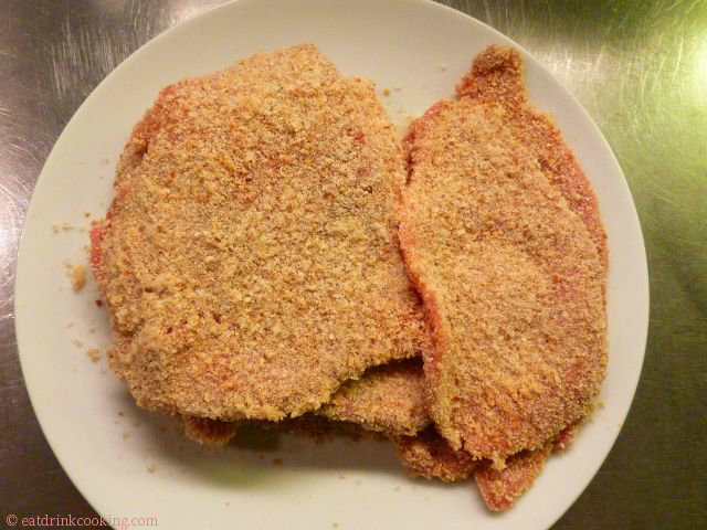 eatdrinkcooking: Wiener Schnitzel ohne Mehl oder Schnitzel-Semmel