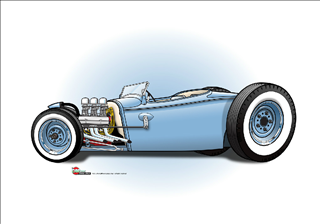 Mecca's Kustom Garage: Novo Logo by The Cartoon Speed Shop
