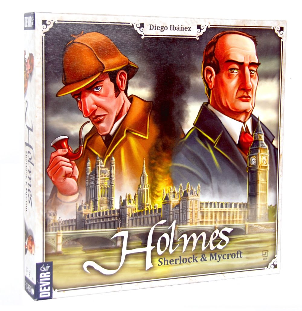 Women Like Board Games: Review: Holmes: Sherlock & Mycroft