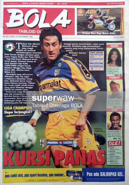 TABLOID BOLA: KURSI PANAS