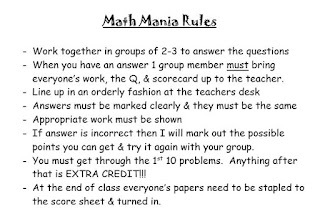 T-cubed: Tumbling Through Teaching: Math Mania - AKA Fun way to use a ...