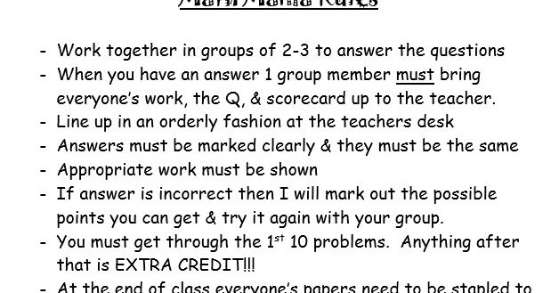 T-cubed: Tumbling Through Teaching: Math Mania - AKA Fun way to use a ...