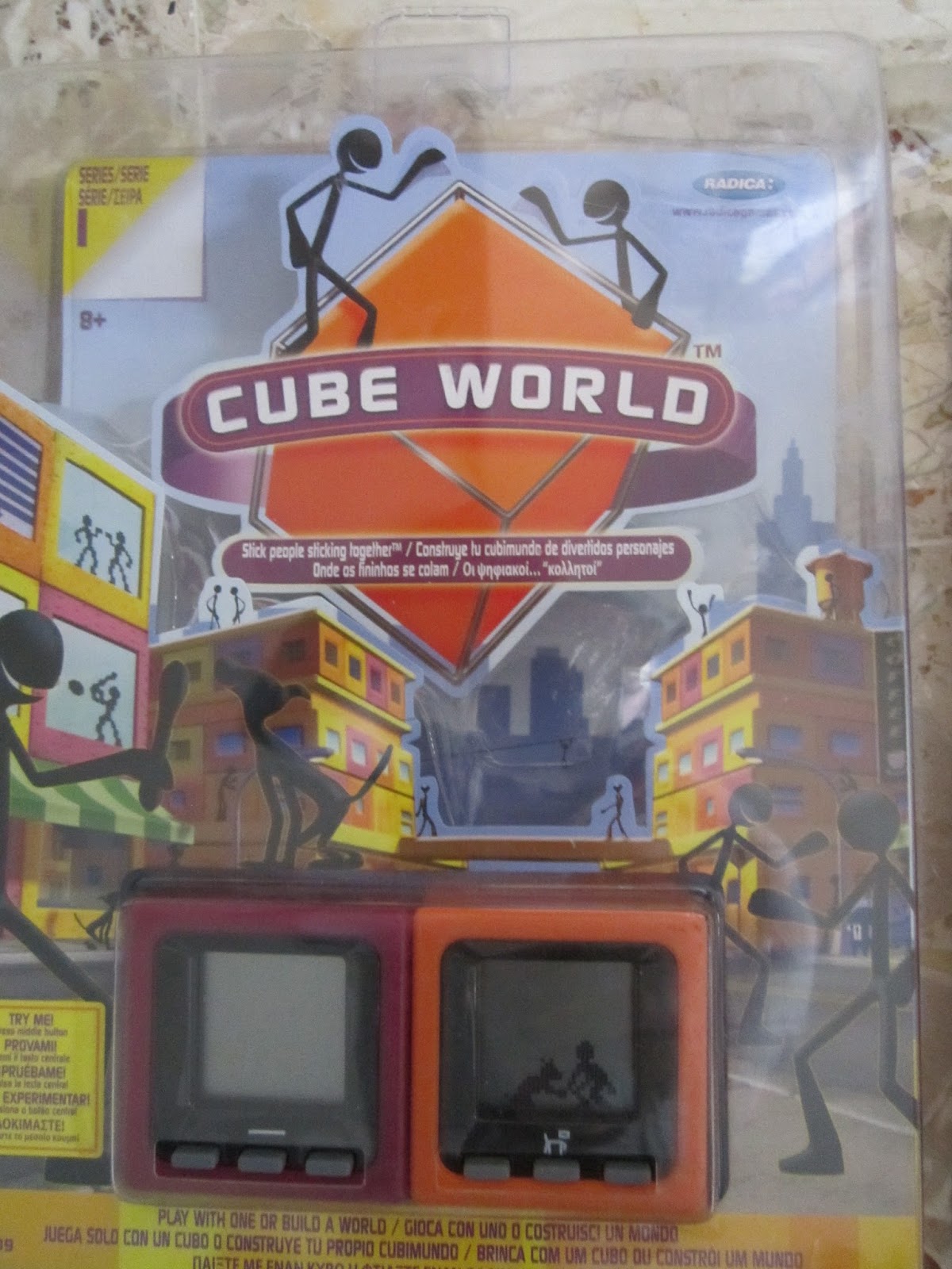 La soffitta di laa laa e po: Cube world- radica/mattel: un minimondo in ...