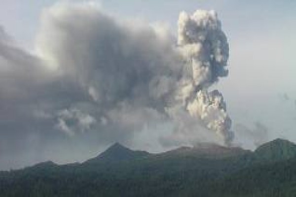 World Geography: Halmahera's Mount Dukono Erupted