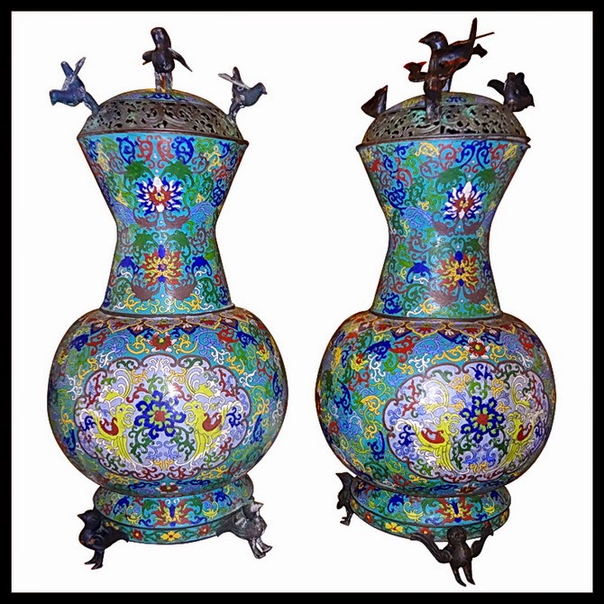 El Secreto Encanto De La Diva: JARRONES CHINOS