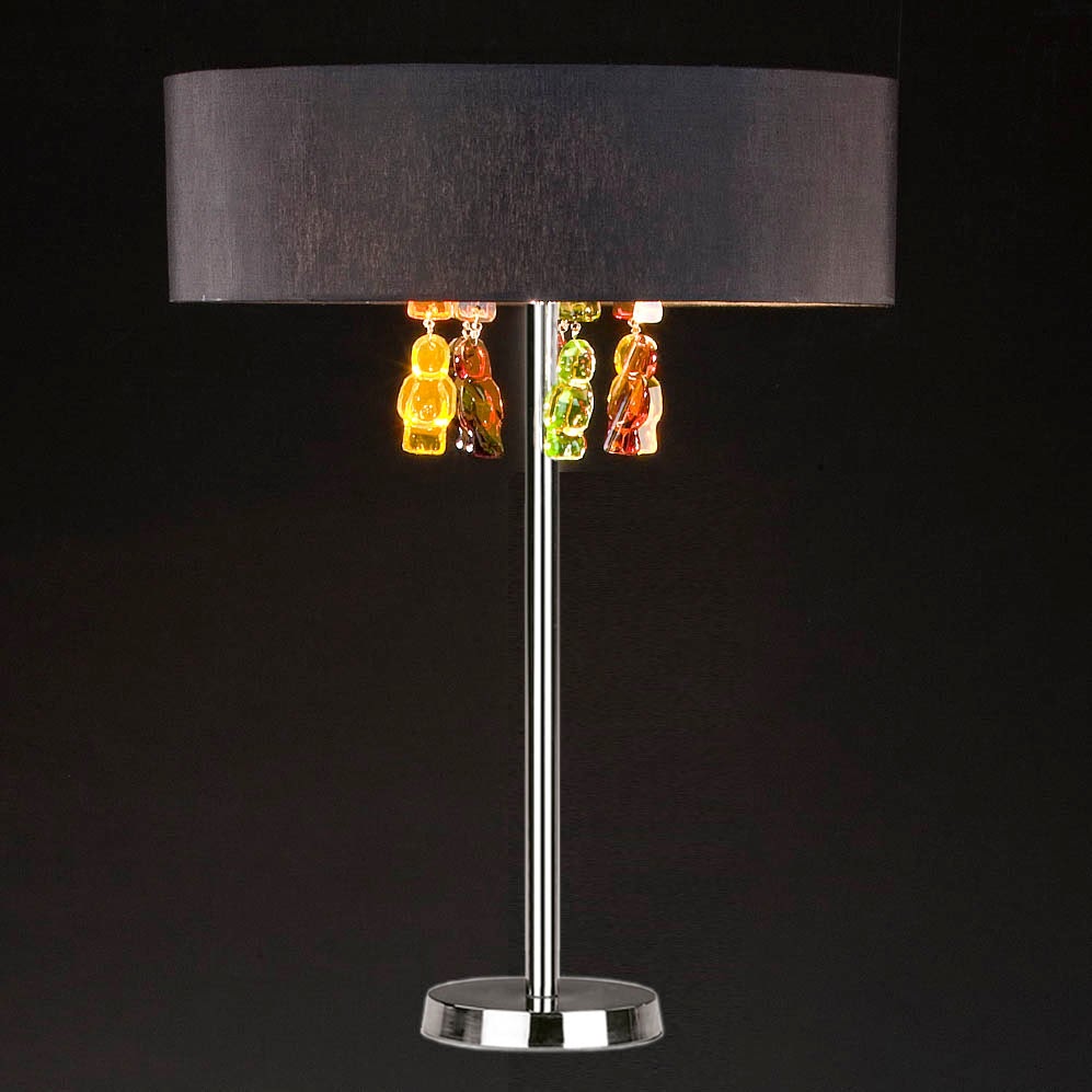 Tischleuchten aus Glas und Kristall: Design Tischleuchte aus Glas und ...