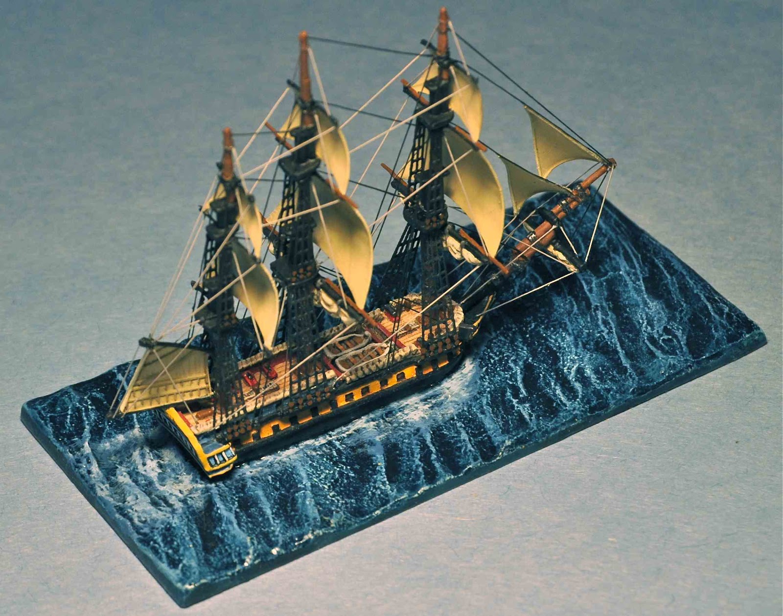 J White's Gallery: 40 Gun Frigate - Langton 1/1200