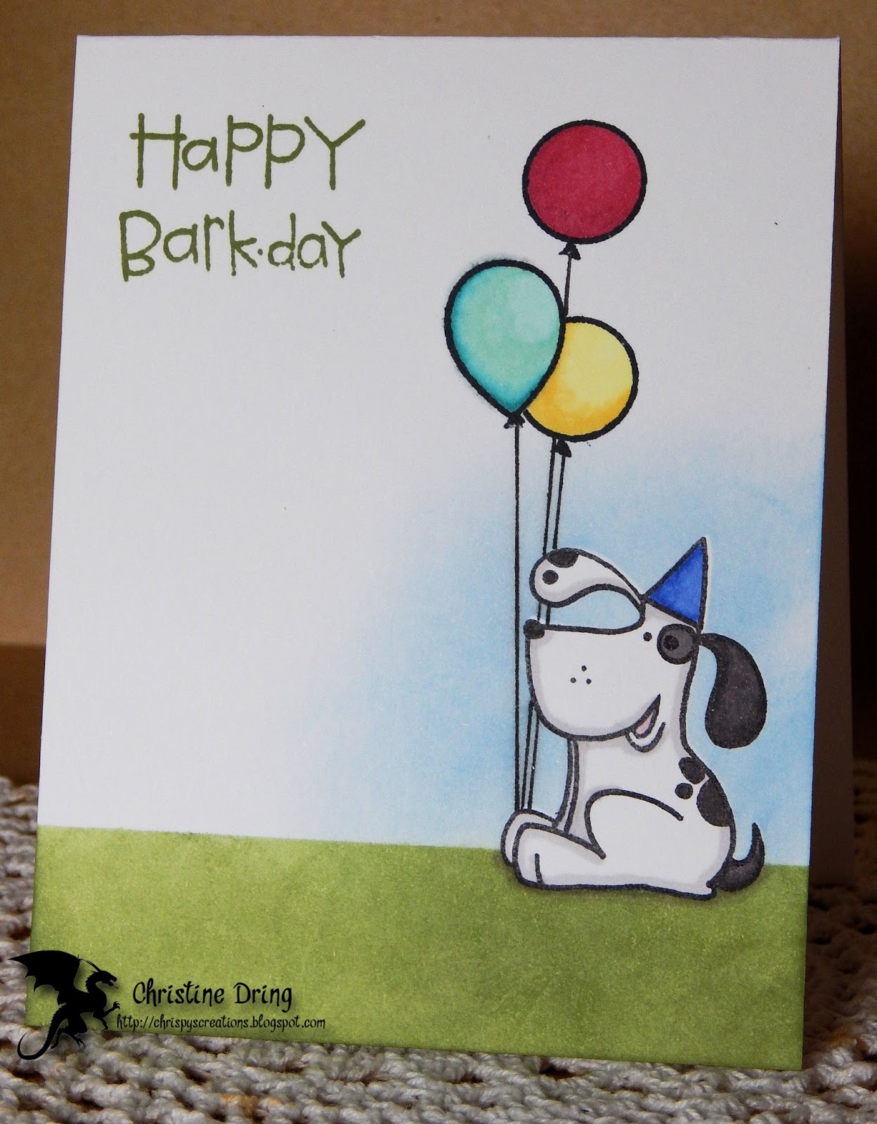 Chrispy's Creations: Happy Bark-Day