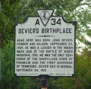 The Posterity Project: John Sevier: Pioneer Boy and Son of Tennessee