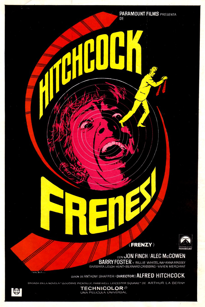 13: FRENZY - Alfred Hitchcock - "A Shocking Masterpiece" (1972)
