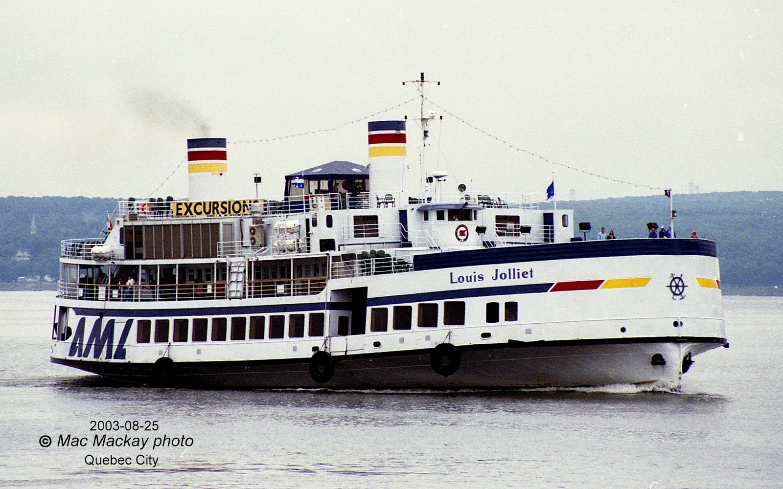 Shipfax: Louis-Jolliet aground near Quebec City and a ferry tale