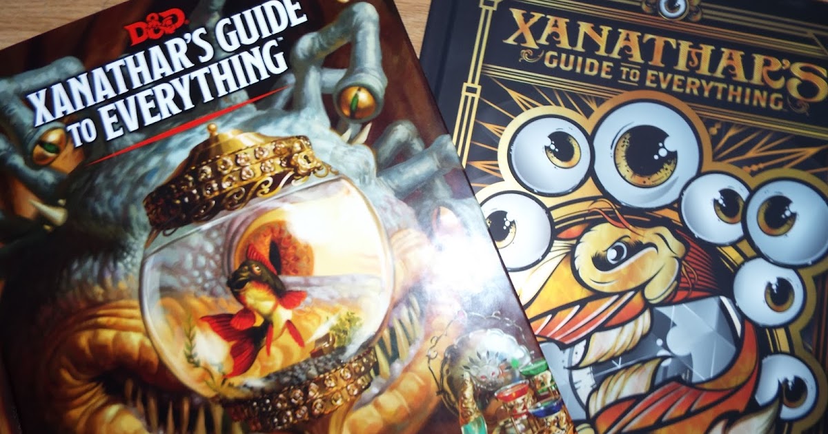 Biased Bill's World of Unplugged Gaming: Dungeons & Dragons: Xanathar's ...