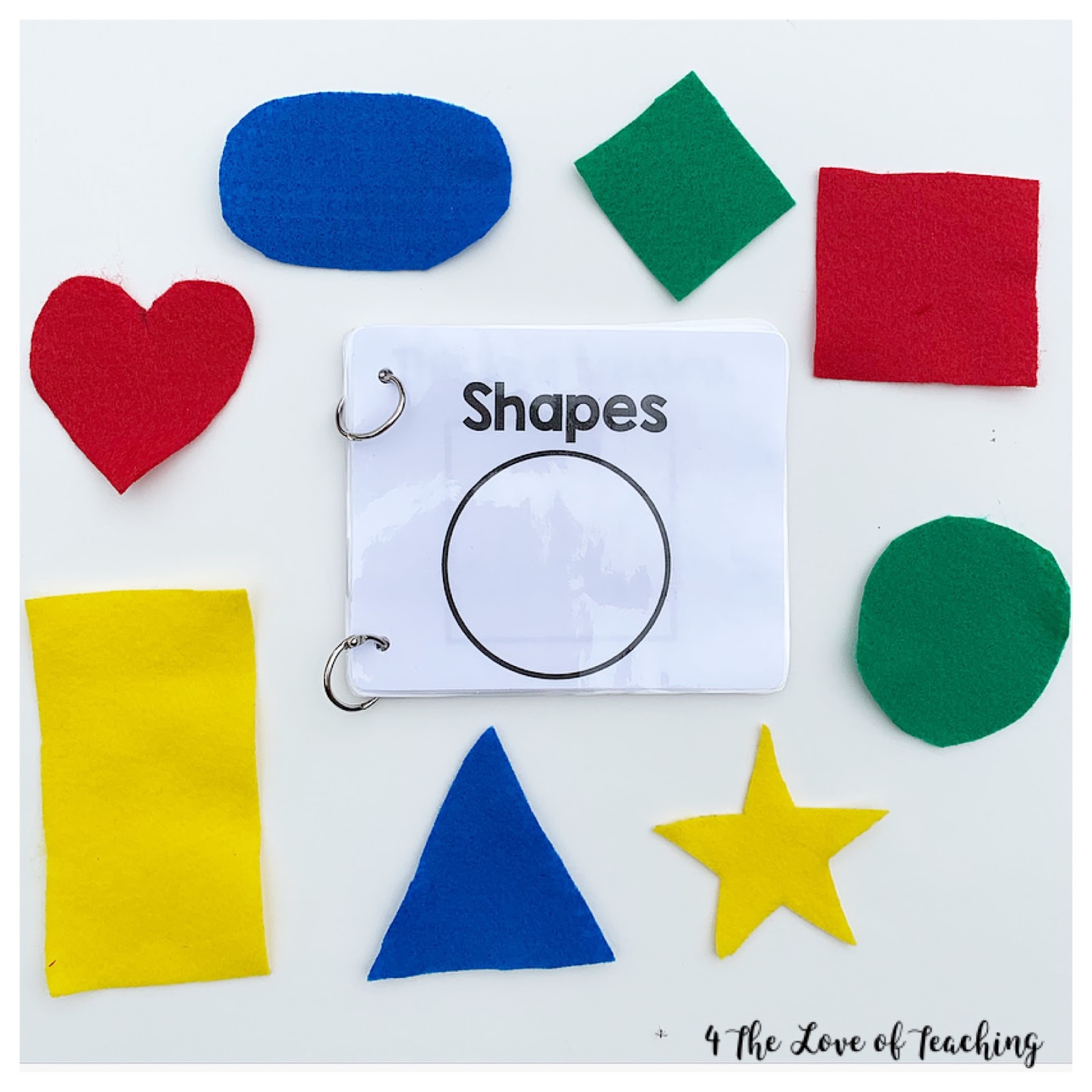 Mini Shape Book - For the Love of Teaching