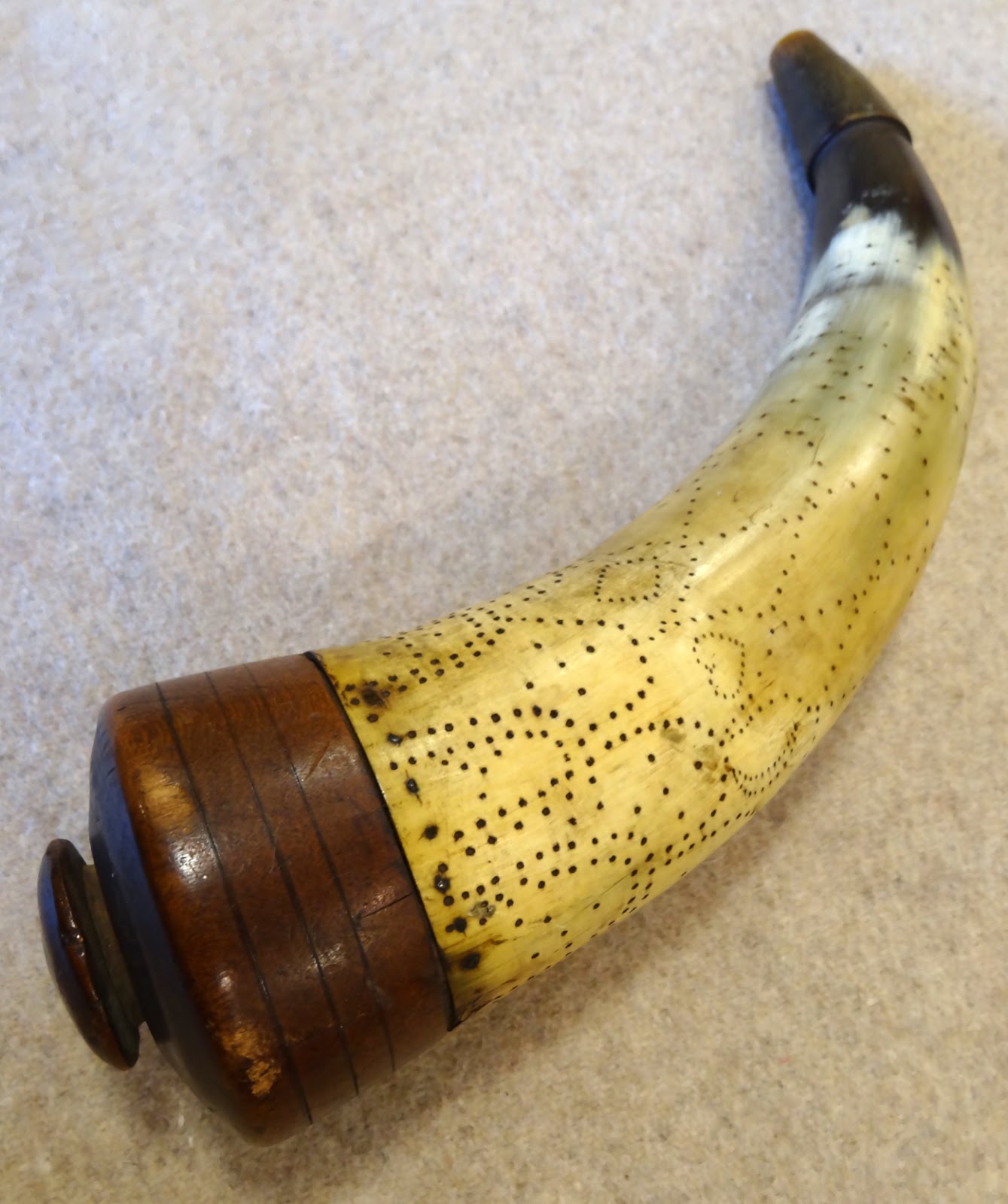 Contemporary Makers: Antique Powder Horn