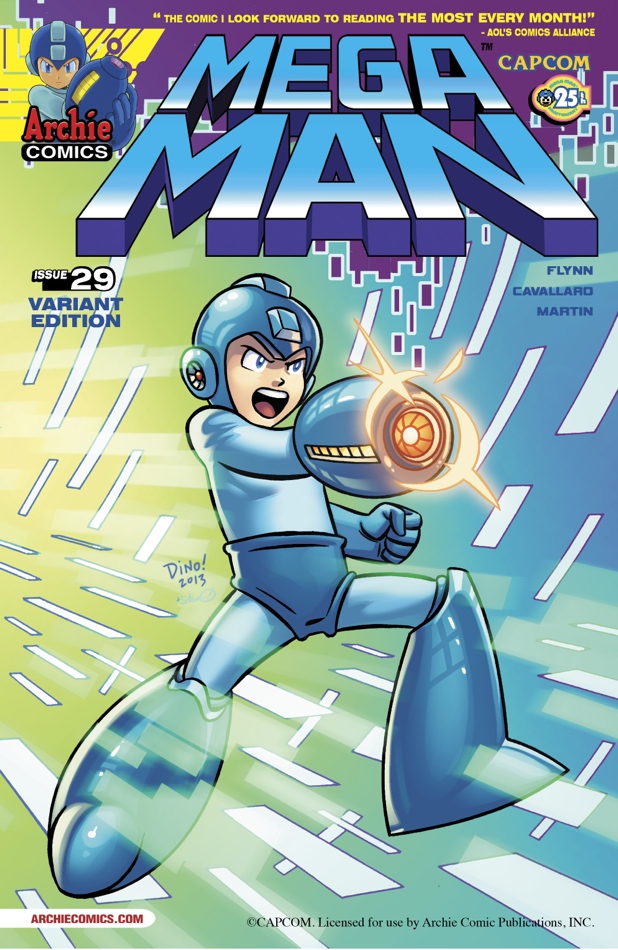 Rockman Corner: Solicitation & Covers for Mega Man #29