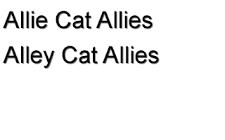 Alley Cat Allies - Allie Cat Allies