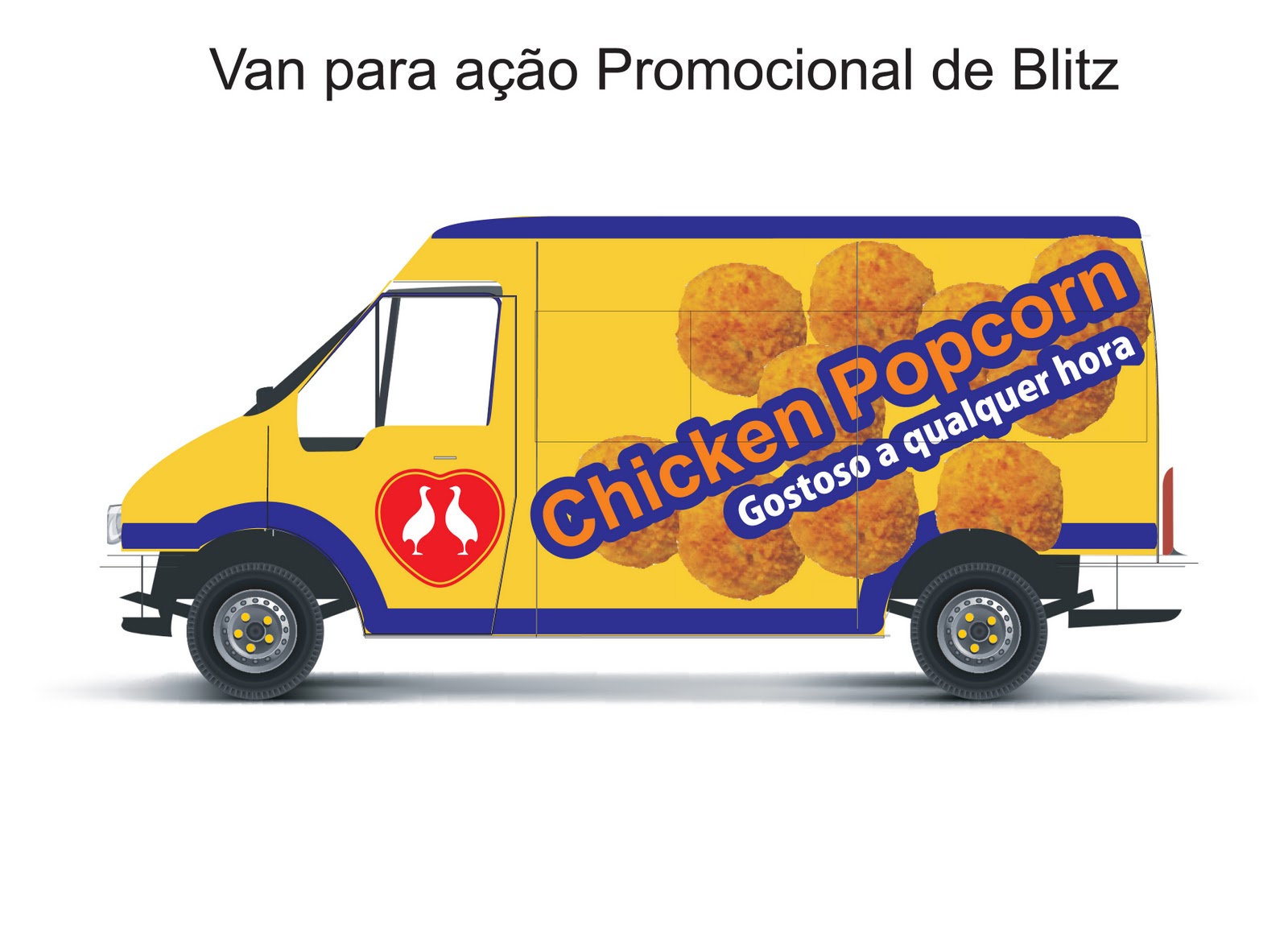 Fabiana Rojas: Van para ação promocional - TCC