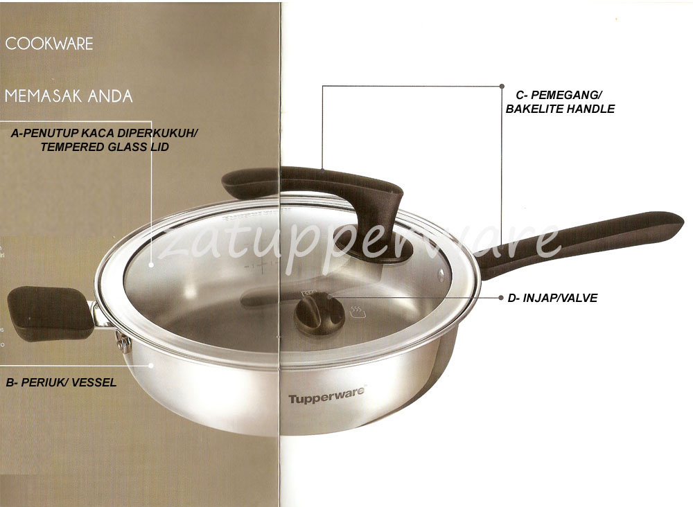 Za Tupperware Brands Malaysia : Tupperchef Inspire Cookware Set