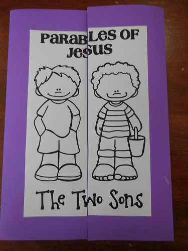 The Paper Maid: FREE The Parables of Jesus - The Two Sons