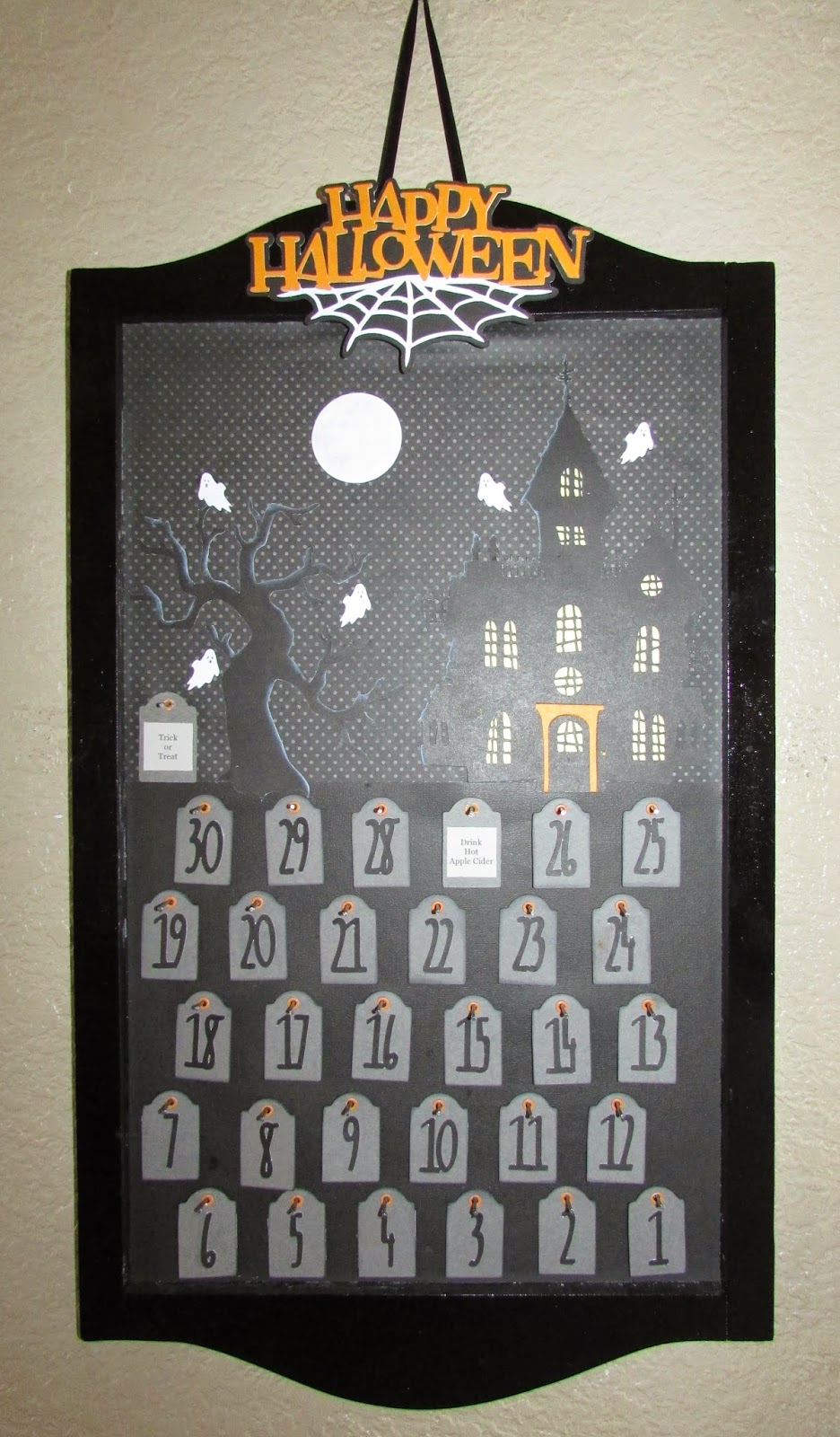 Carol's Creations: 31 Days of Halloween Activities Calendar/Countdown ...