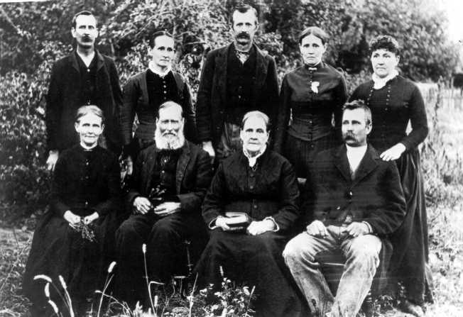 Moses & Polly Patten Childs....and family