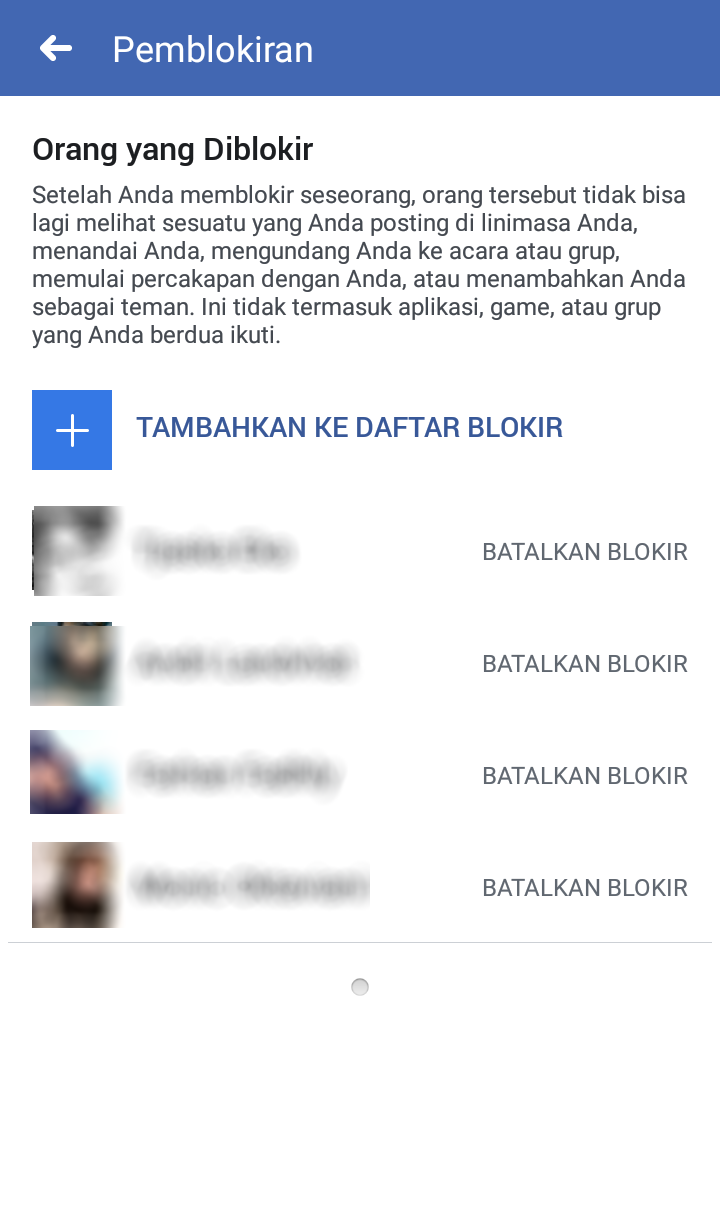 Cara Buka Blokir FB Agar Berteman Kembali - Warung Internet