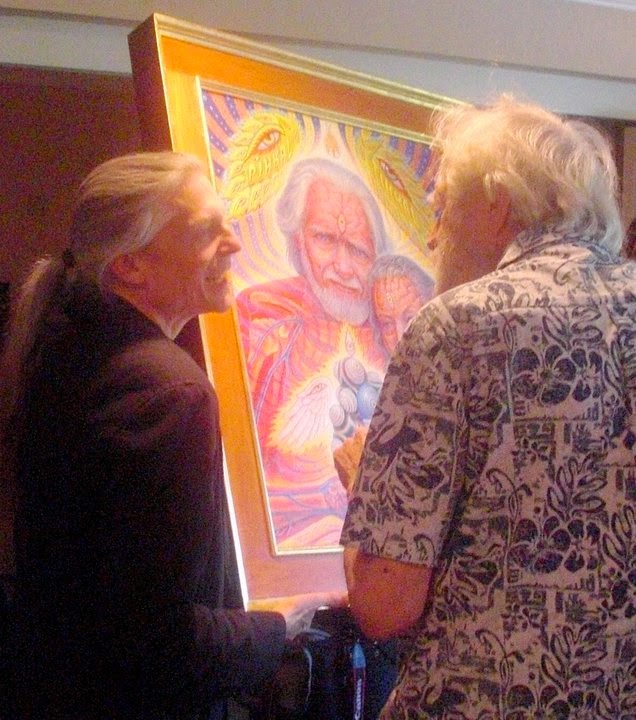 ENTHEOVIDA: “THE SHULGINS AND THEIR ALCHEMICAL ANGELS” por Alex Grey