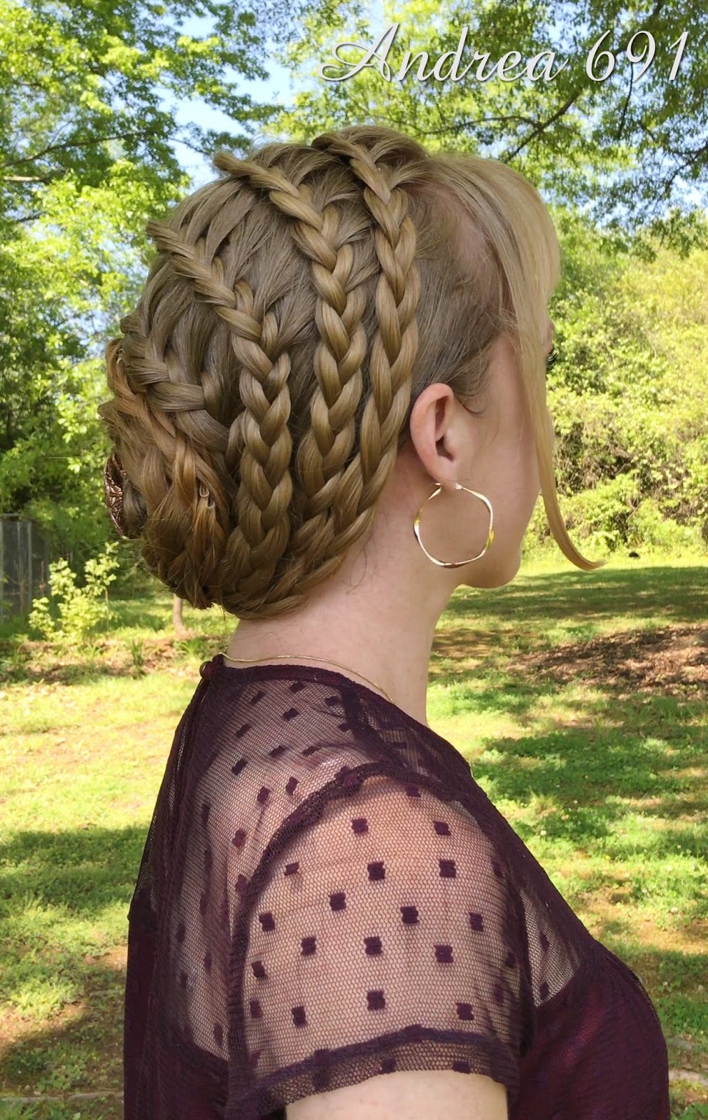 Braids & Hairstyles for Super Long Hair: Lace braids upon lace braids