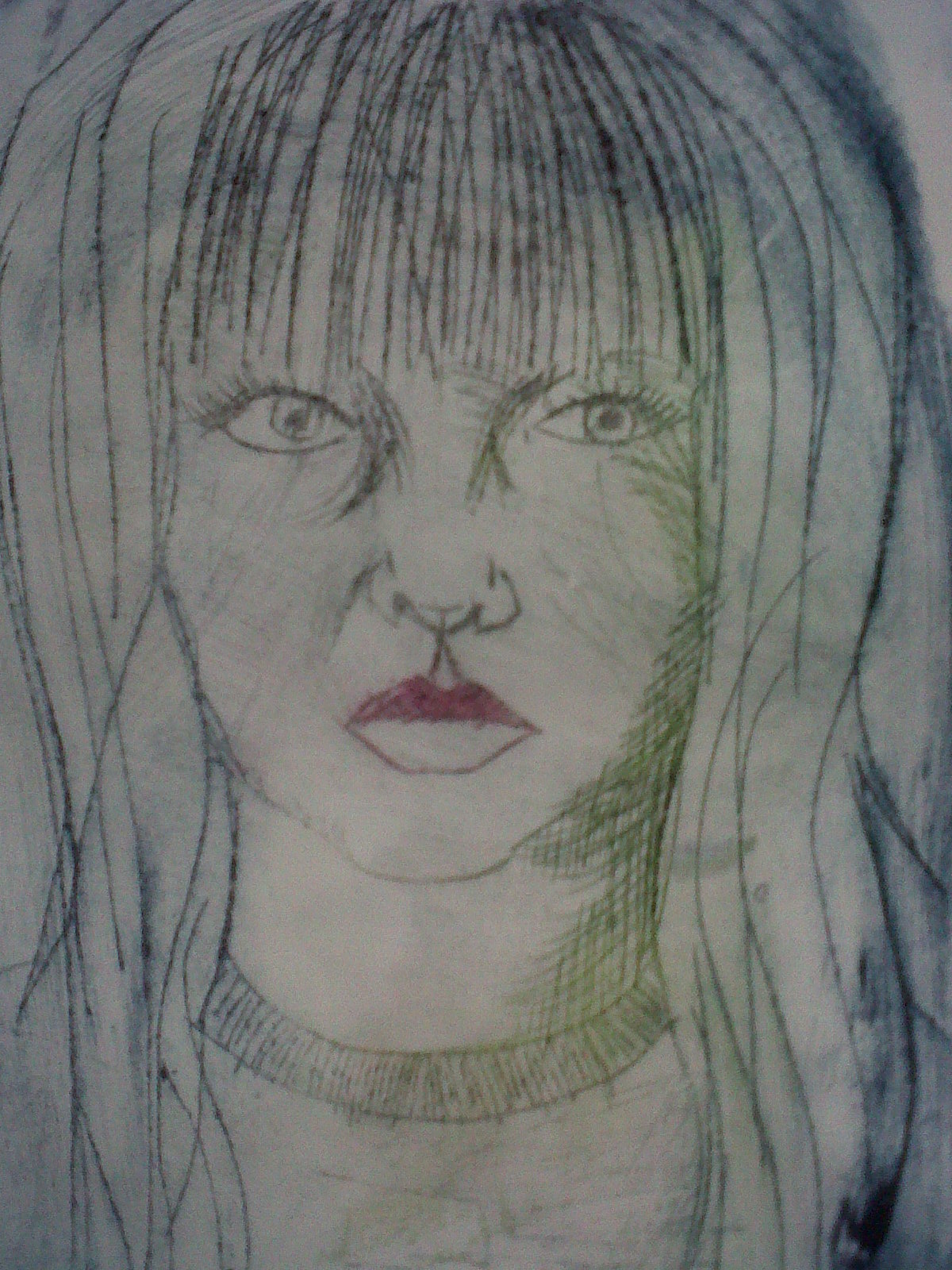 Amy Shillitoe Art and design Level 3 : My dry point printing.