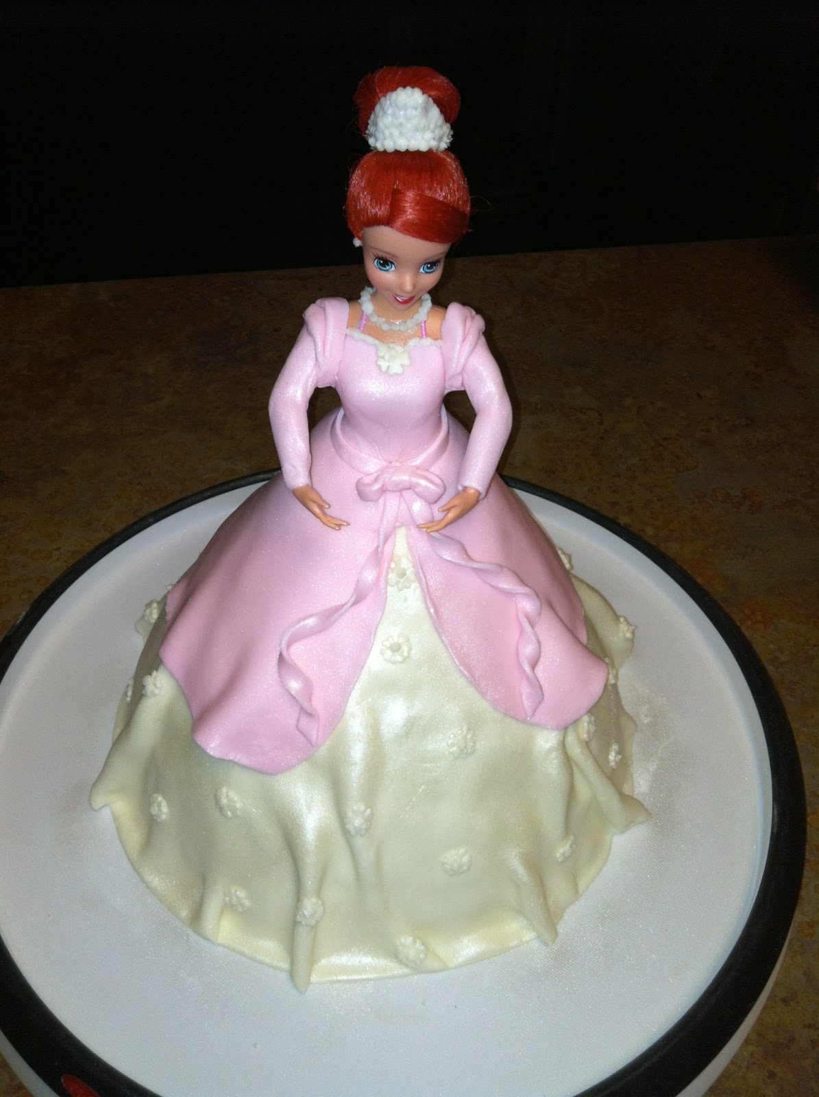 Cake Concepts by Cathy: 2 Princess Ariel cakes for 2 special ...