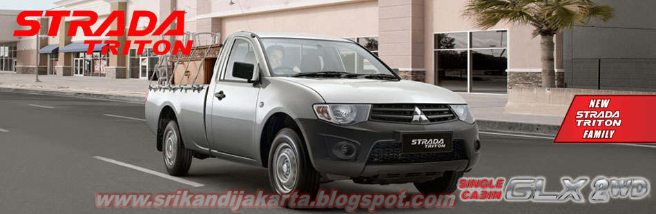MITSUBISHI STRADA TRITON SINGLE CABIN GLX 2 WD | MOBIL MITSUBISHI PT ...