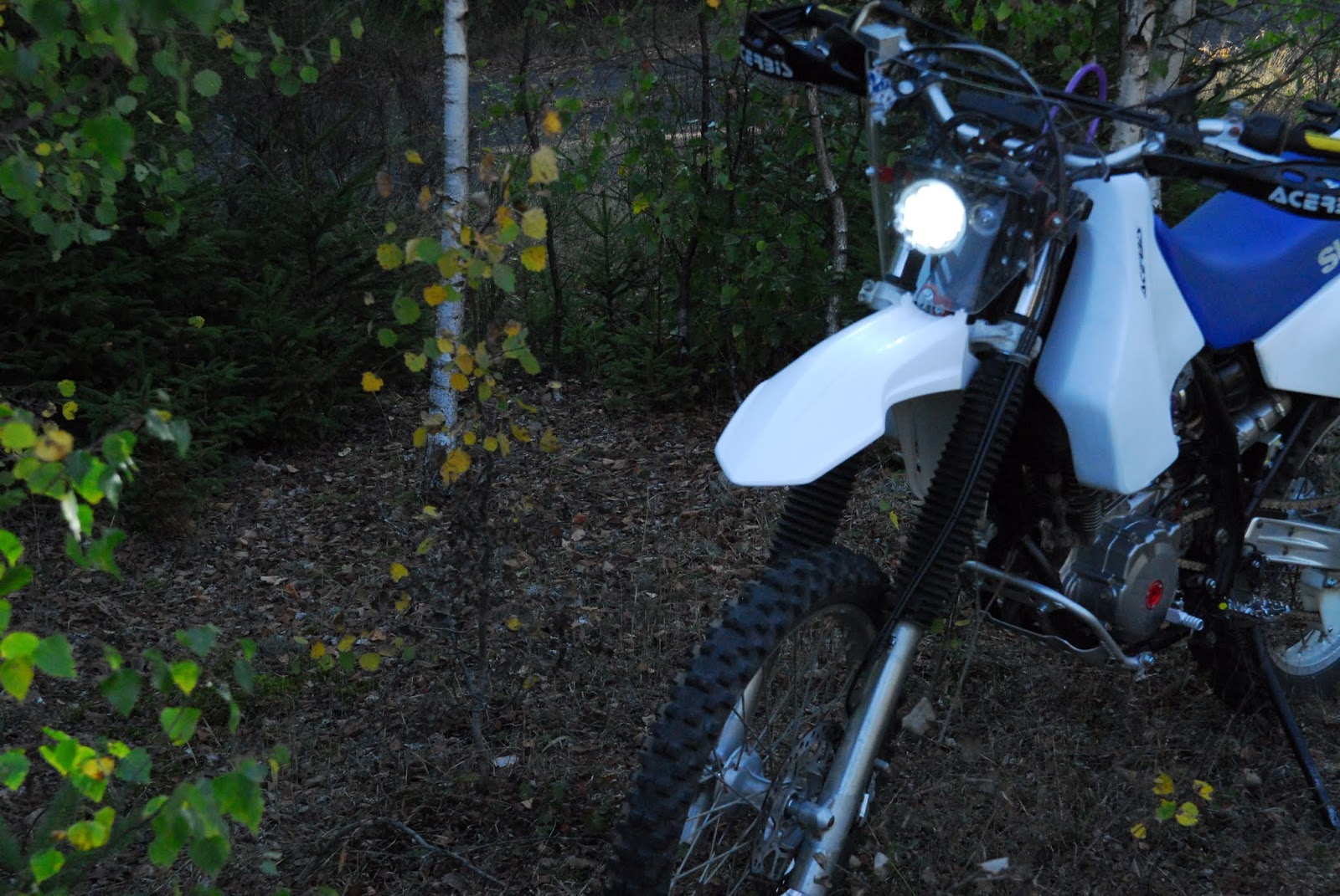 Der SUZUKI DR RALLYE & DR CUSTOM BIKE BLOG: Eine neue (Rallye) DR 350 ...