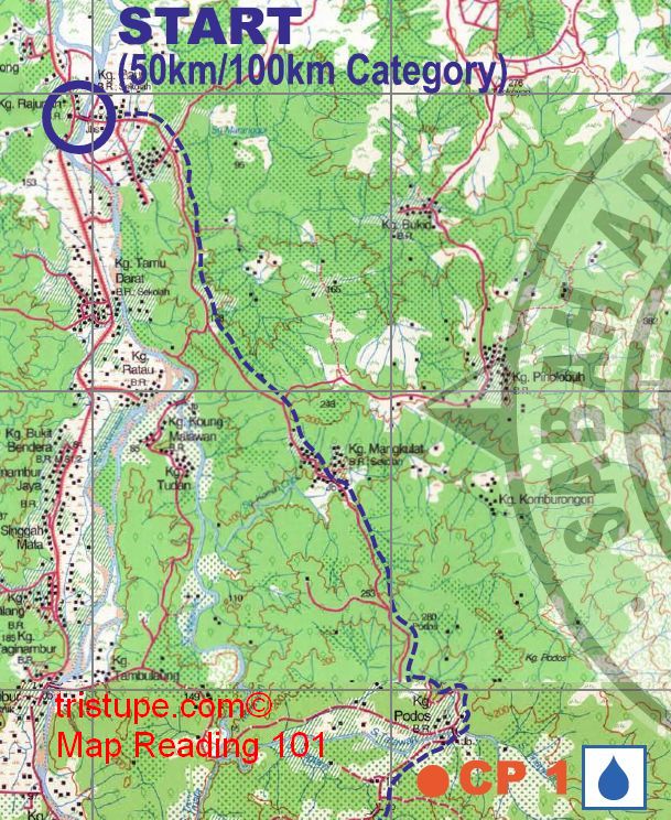 Map Reading 101 ~ TRISTUPE.COM