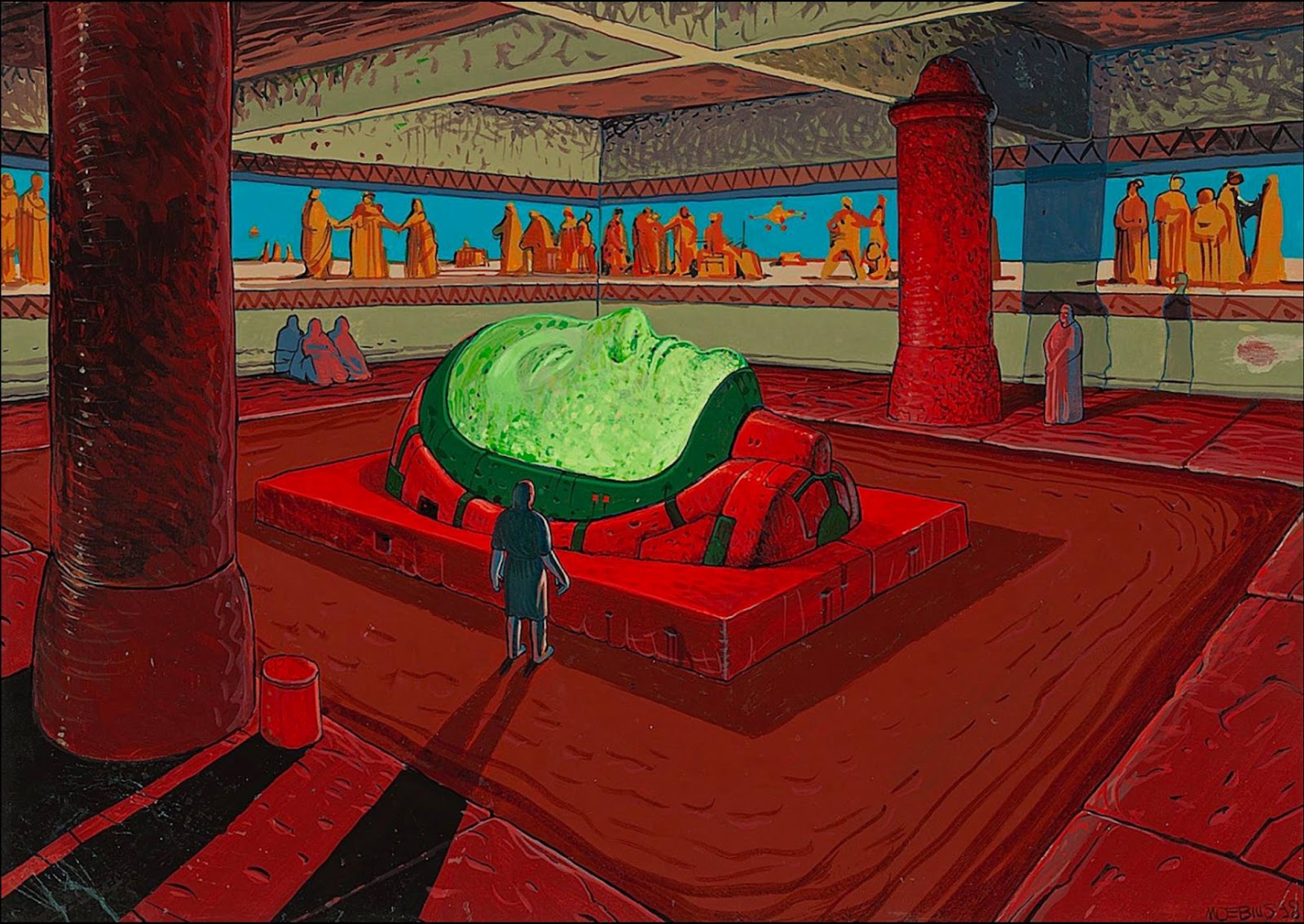 Alien Explorations: "Mythology" by Jean Giraud/ Moebius (1998)