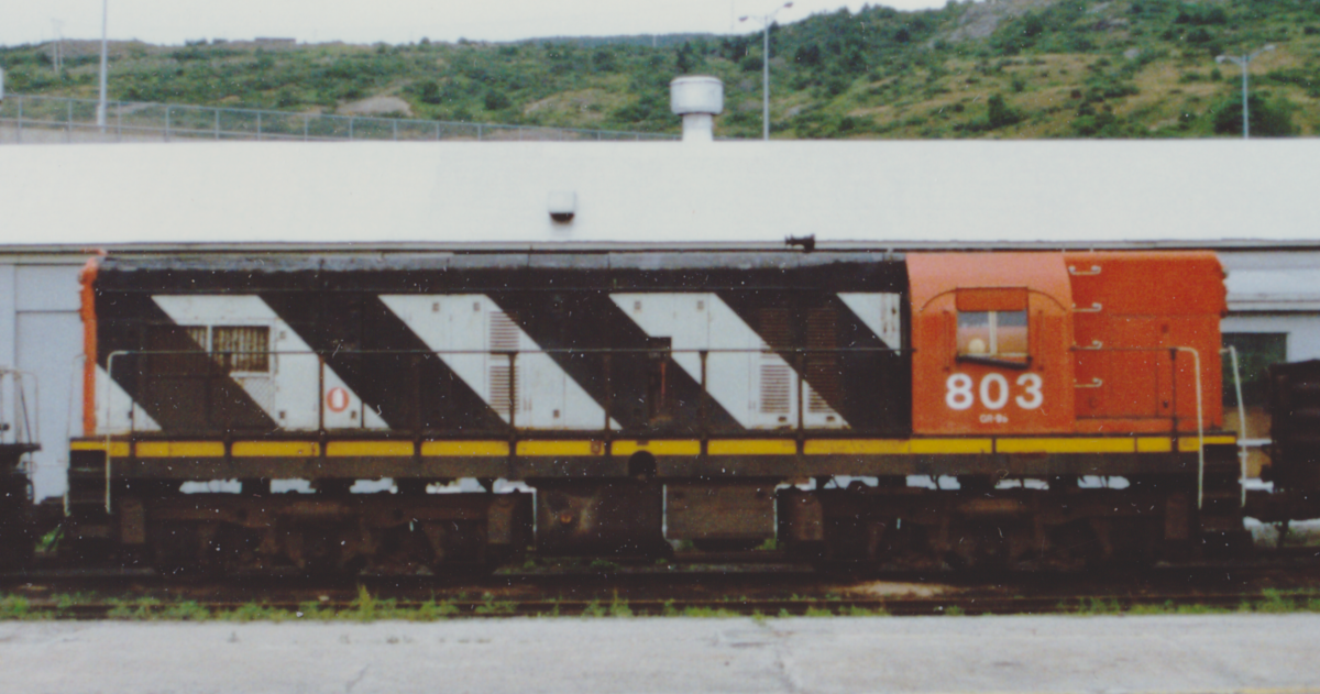 Rolly Martin Country: CNR 1988 Newfoundland Railway at St John's