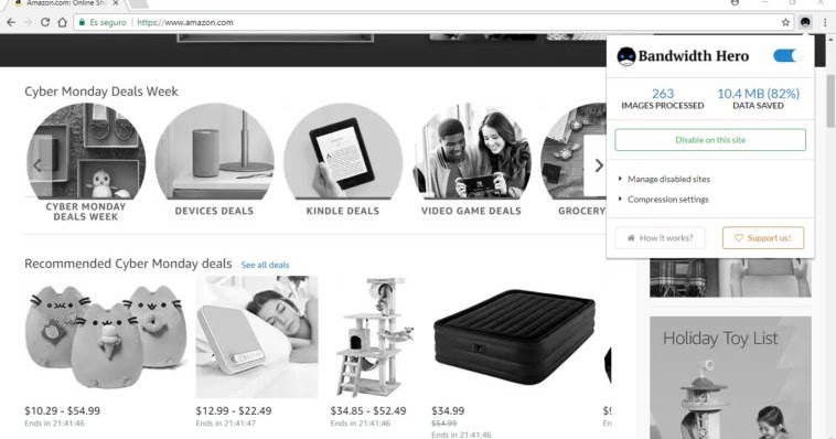 Bandwidth Hero: Cómo reducir el consumo de ancho de banda