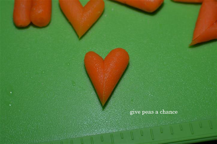 Give Peas a Chance: Easy Peasy Carrot Heart Decorations and how to ...