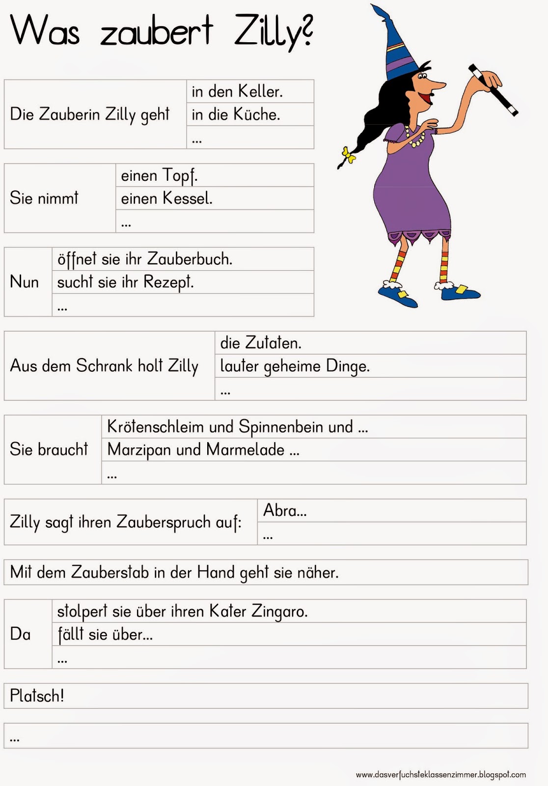 Z - Zilly, die Zauberin | Das verfuchste Klassenzimmer
