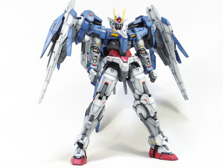 Custom Build: RG 1/144 00 Raiser [Detailed]