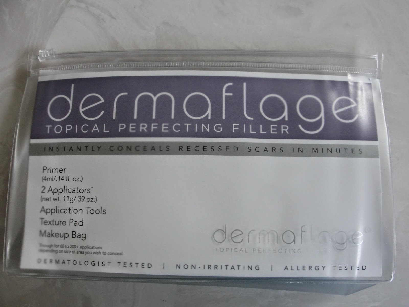 How to cover up frown lines/wrinkles/scars (glabella) with Dermaflage!