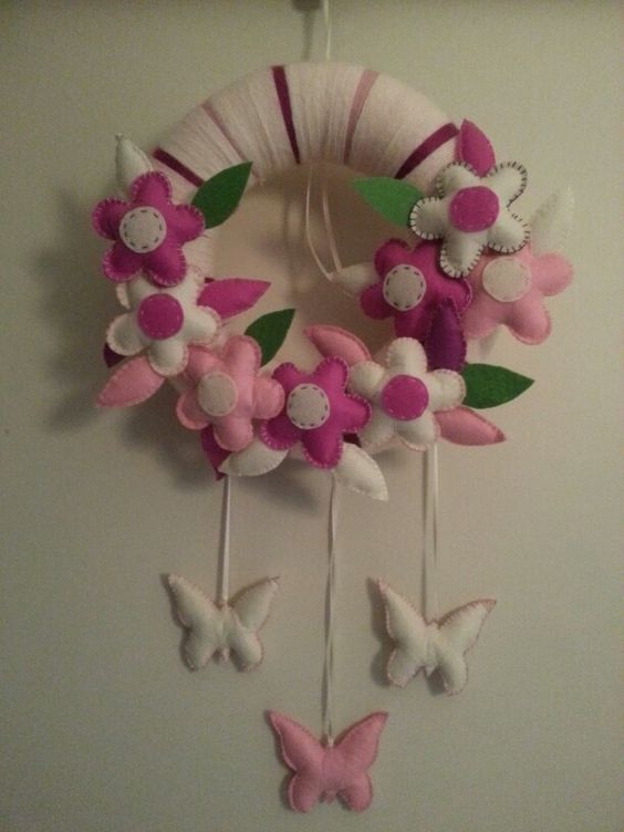 Aprende cómo hacer hermosas mariposas de fieltro paso a paso ...