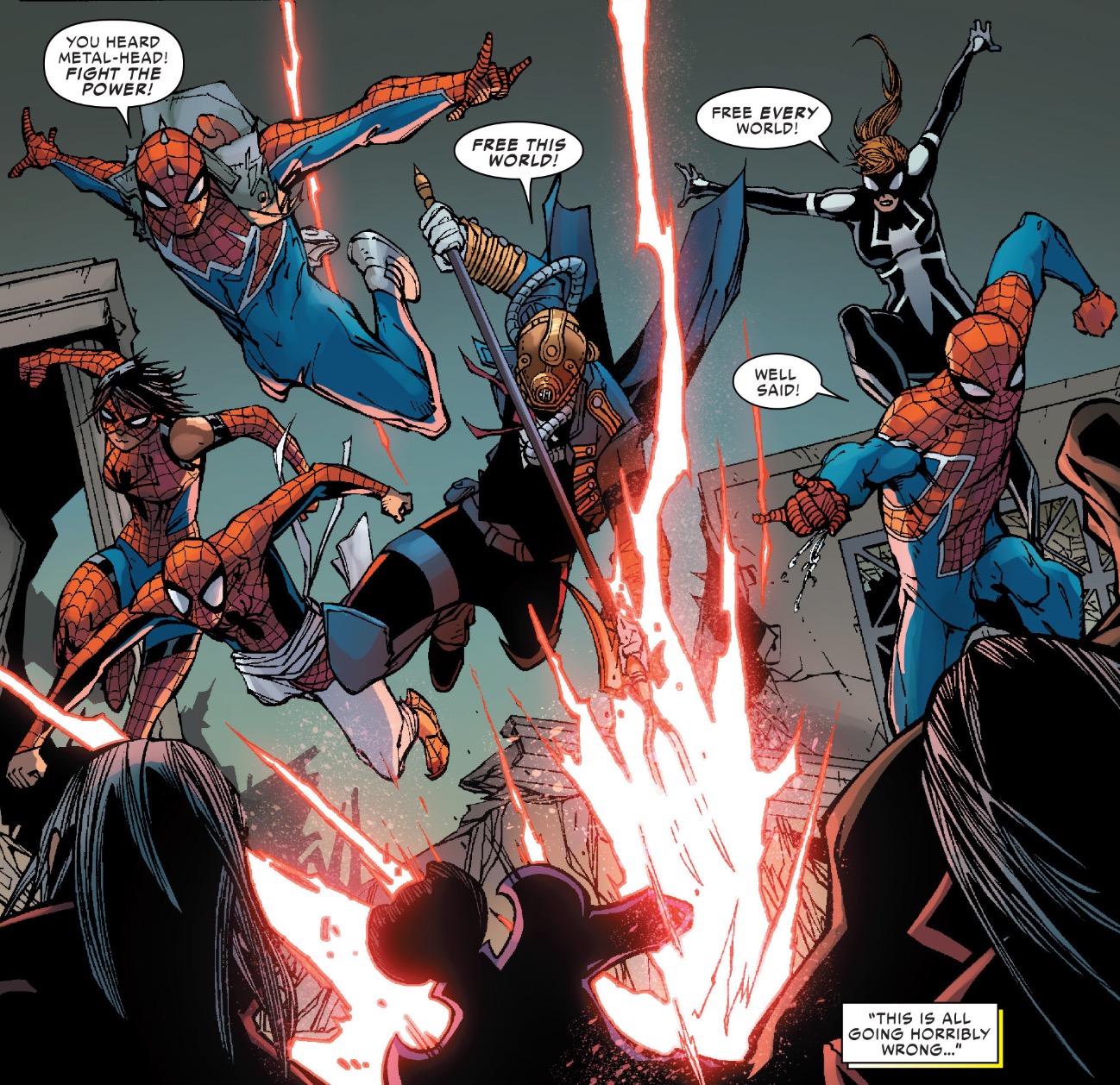 Espetacular Homem-Aranha: A Batalha Final no Aranhaverso ~ Universo ...