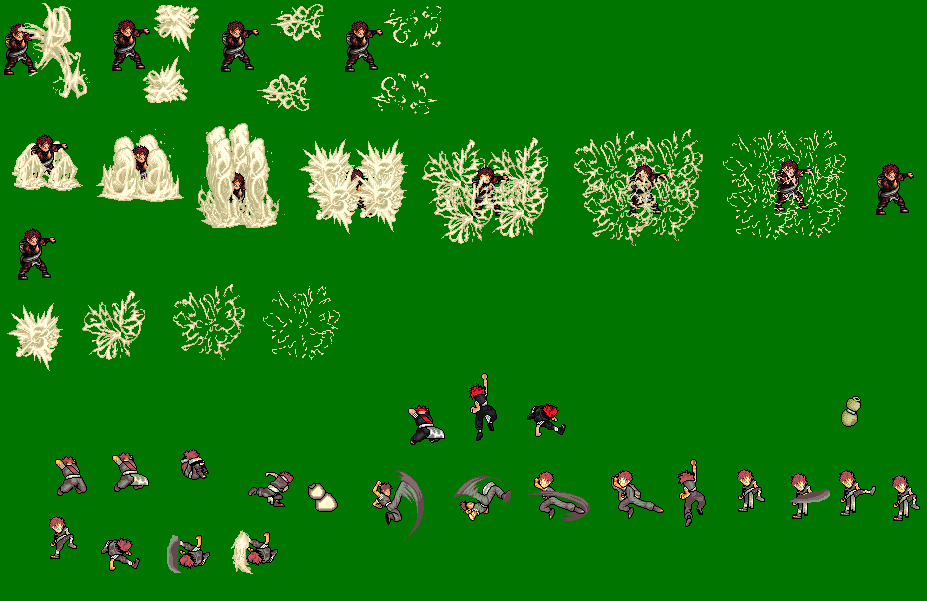Naruto chars: Sprites Shinzou/Dark-Sama criados